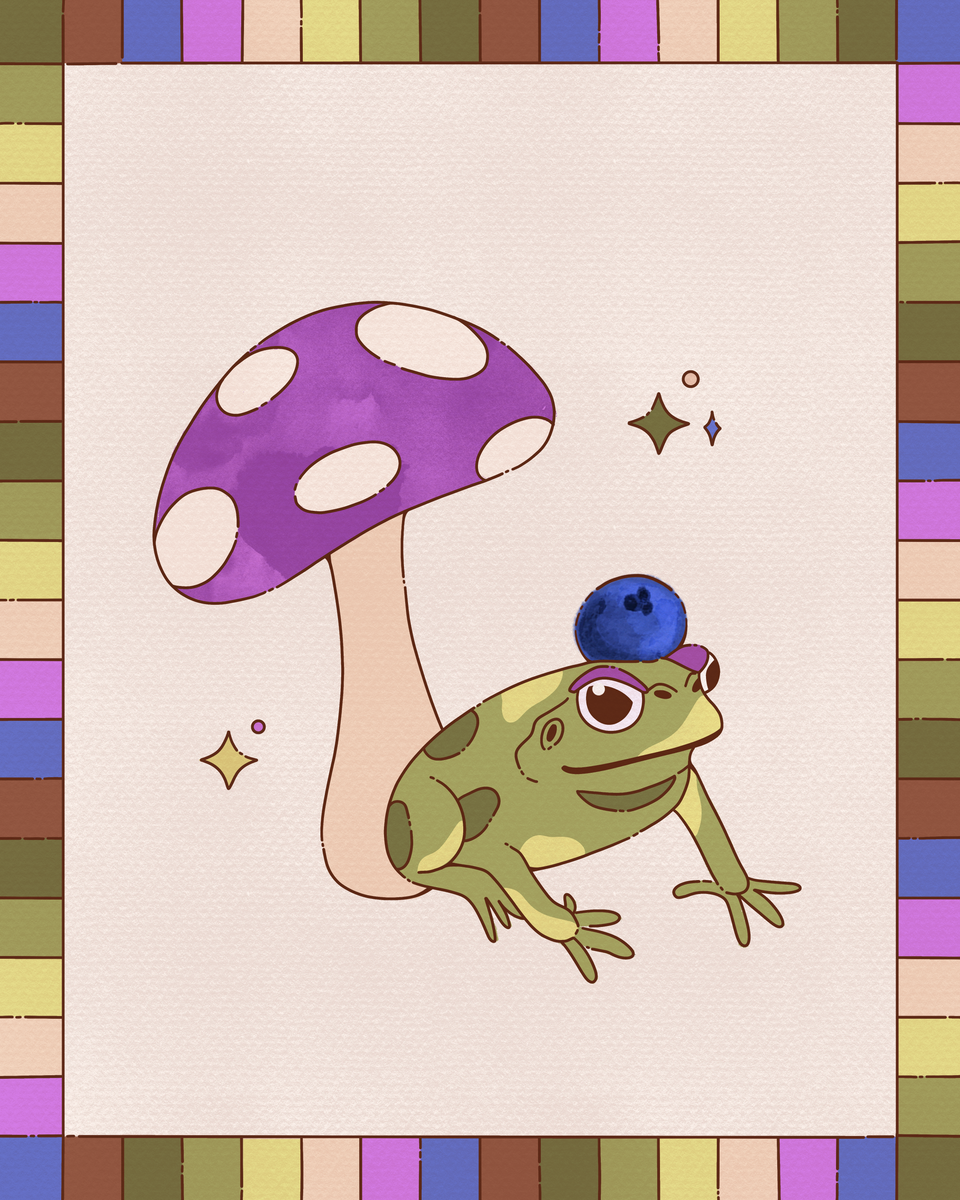 Strawberry Toad – Lucy Besch Designs